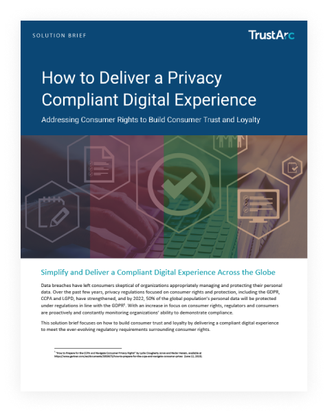 How to Deliver a Privacy Compliant Digital Experience | TrustArc