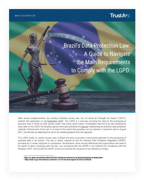 Brazil’s Data Protection Law: A Guide to Navigate the Main Requirements ...