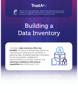 Building a Data Inventory, Mapping, and Records of Processing ...